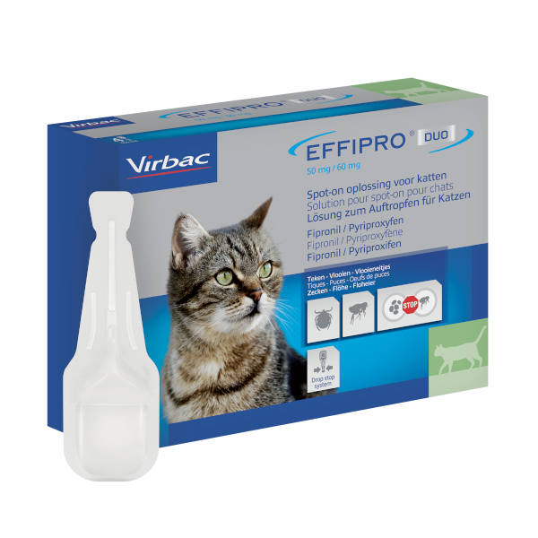 EFFIPRO DUO pipeta protiv buva i krpelja za pse i mačke